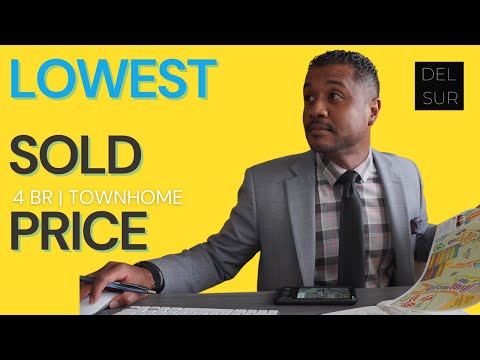 Del Sur | lowest priced 4BR townhome in 2020