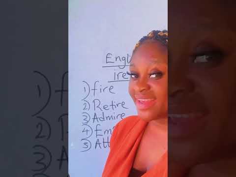 English Trigraph (ire-aya) #learning #education #womenseducation#pronunciation #shortvowel