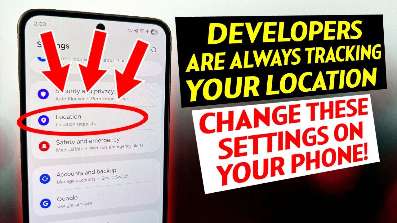 GOOGLE DEVELOPERS ARE ALWAYS TRACKING YOUR LOCATION! CHANGE THESE SETTINGS ON YOUR PHONE!