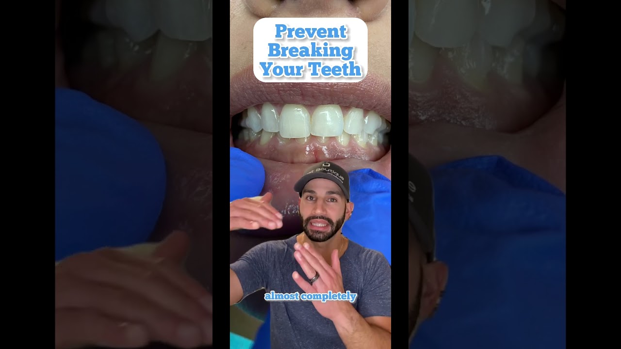 A deep bite can completely damage your teeth. 2023