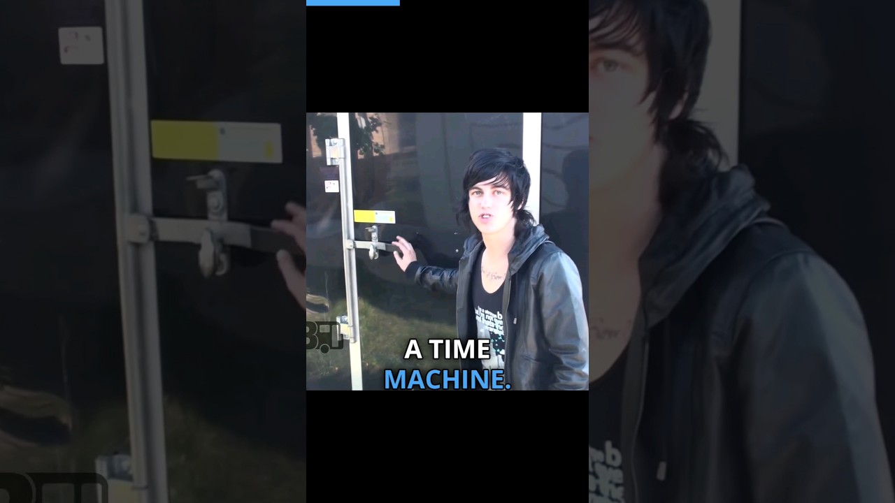 Sleeping With Sirens were so ahead of their time and now you know how they did it! #timemachine