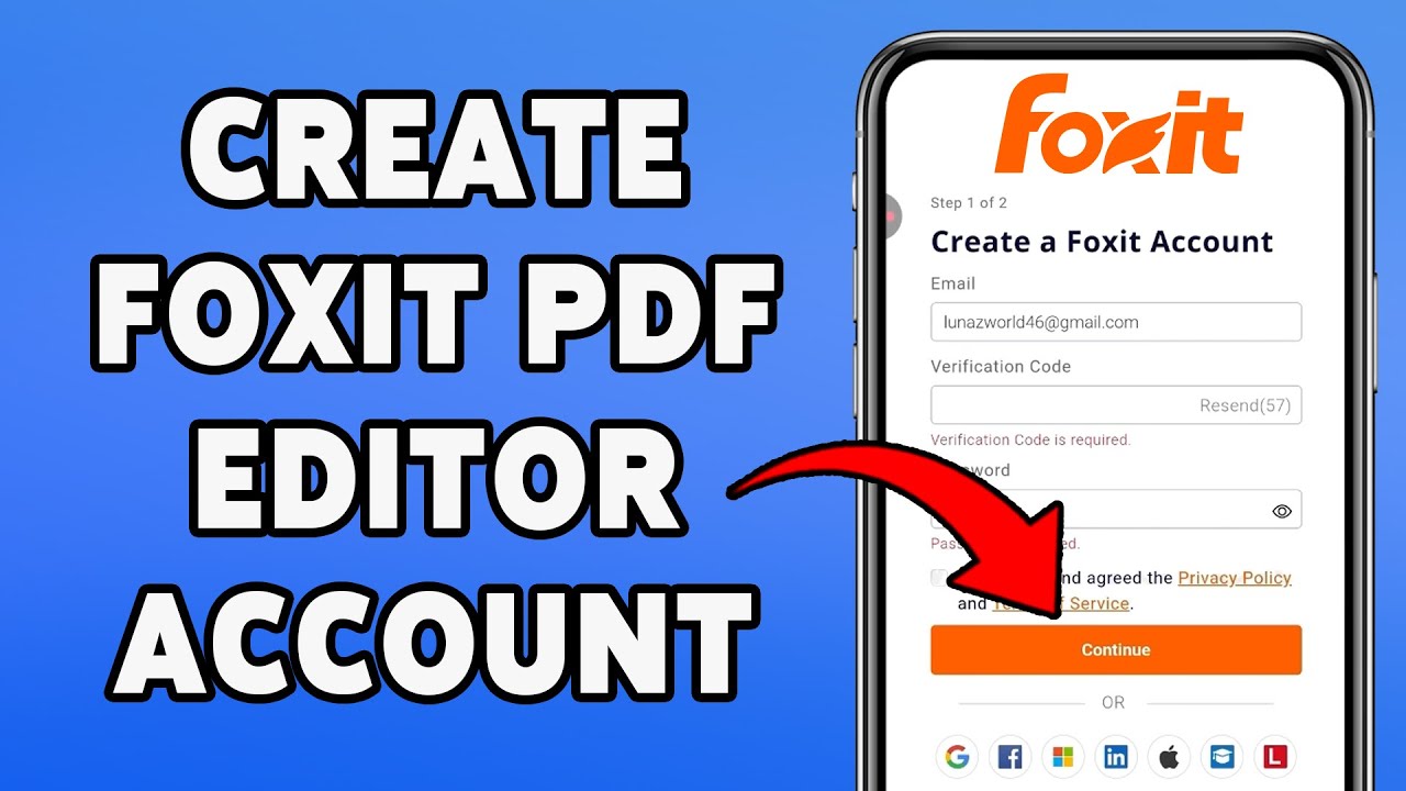 How To Create Foxit PDF Editor Account 2025 | Sign Up/Register/Set Up Your Foxit Account