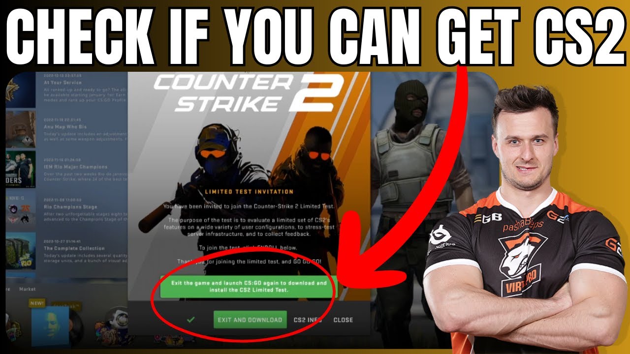 How to Play CS2 Beta - How to know if I can Play Counter-Strike 2 #cs2
