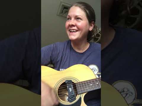 I was given an acoustic guitar! Playing this Jasmine by Takamine acoustic guitar for the first time