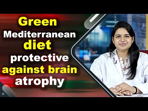 Green Mediterranean diet protective against brain atrophy