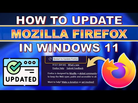 How to Update Mozilla Firefox in Windows 11