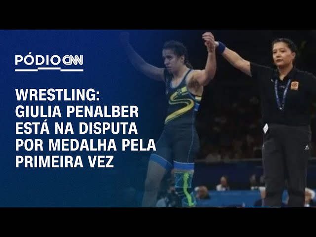 Giullia Penalber coloca Brasil na disputa por medalha no wrestling pela ...