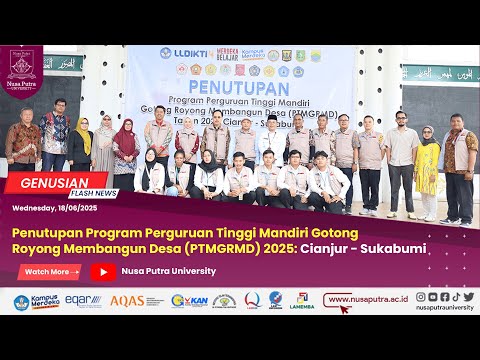 Penutupan Program PTMGRMD 2025, LLDIKTI 4 Jabar dan Banten