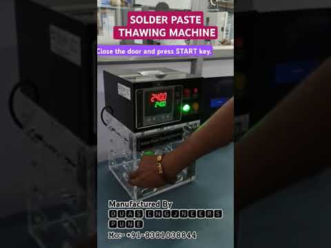 Solder Paste Mixer - Solder Paste Consistency Mixer Latest Price ...