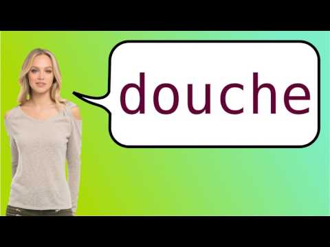 How to say 'shower' in French?