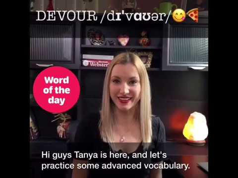 Devour [meaning/use]