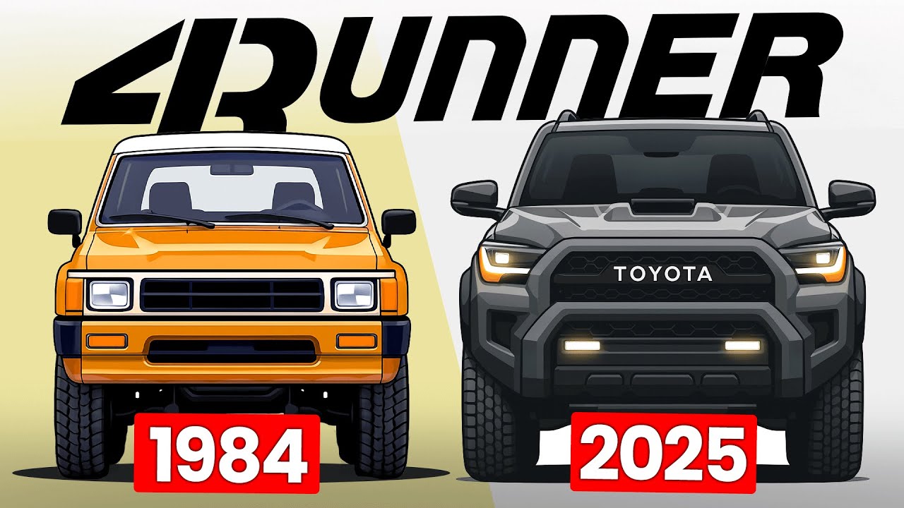 Toyota 4Runner Evolution (1984–2025) | Every Generation Explained