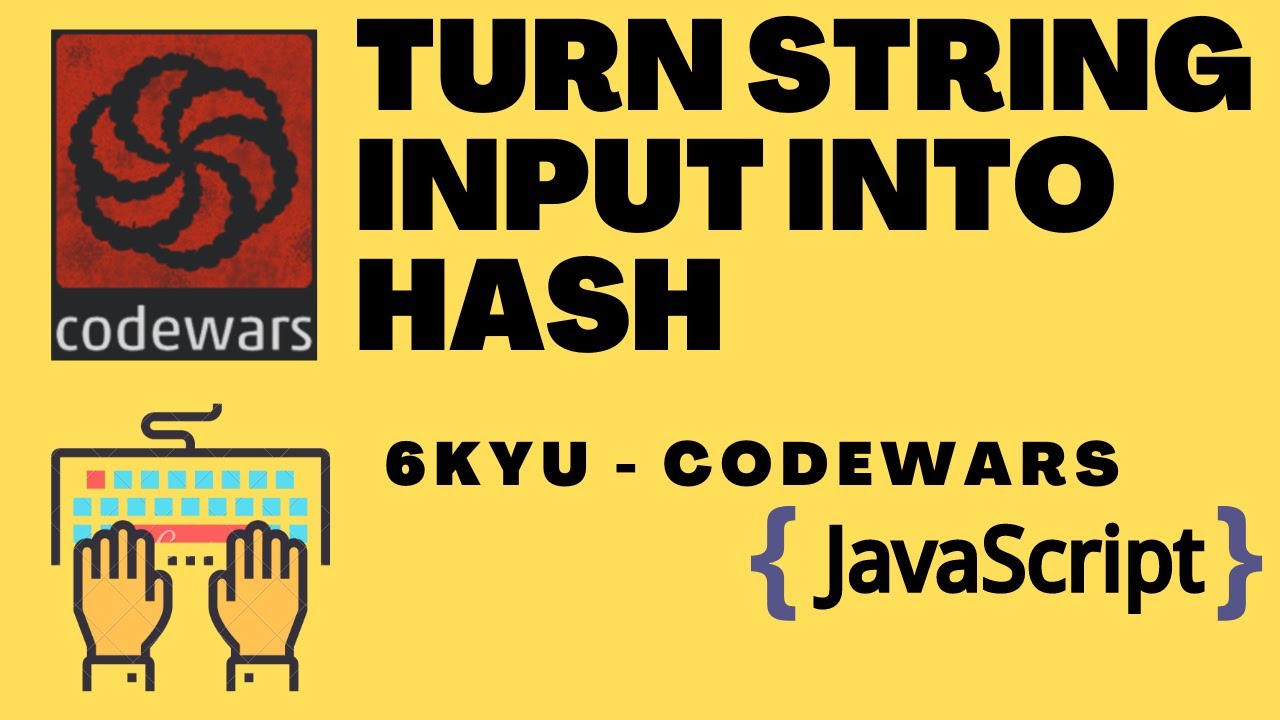 Turn String Input into Hash | 6kyu codewars | javascript