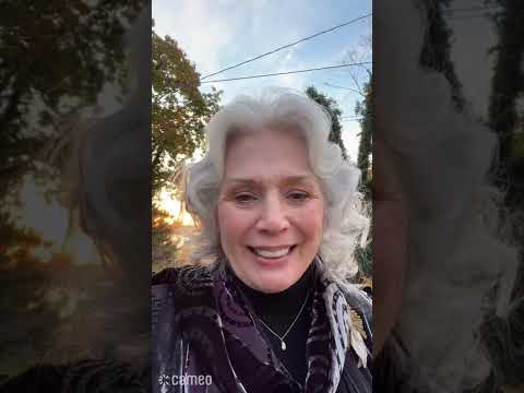 Kathryn Leigh Scott 2022 Xmas message for Sue Fencl