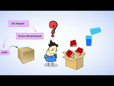 Shapes - solid or flat? | MightyOwl Math | Kindergarten