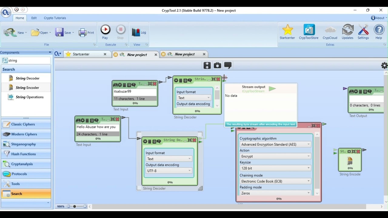 AES Encryption and Decryption in CrypTool | Advanced Encryption Standard Explained Step-by-Step