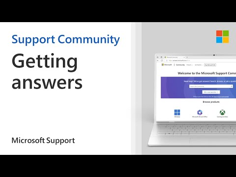 Getting answers from the support community | Microsoft