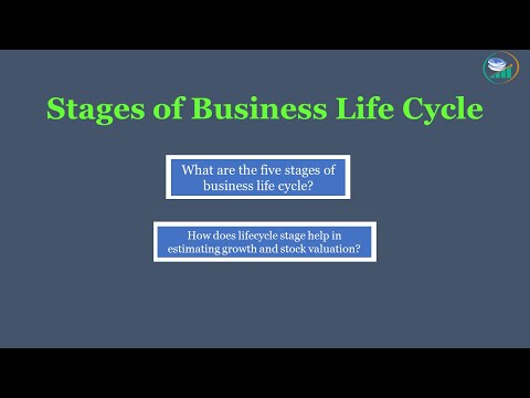 Stages of Business Life Cycle