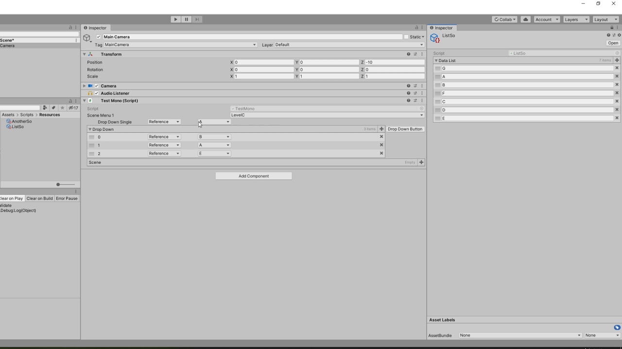 Unity add New Enum by scriptableObject