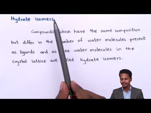 Structural Isomers of Co ordination - Co-Ordination Compounds - Chemistry Class 12