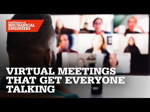 Virtual meetings that get everyone talking