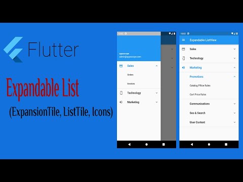 Flutter Expendable List With Expansiontile And Expansionpanel