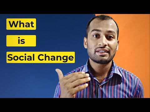 What is Social Change in Urdu / Hindi | Adhuri Parhai