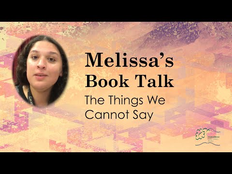 Melissa's Book Talk: The Things We Cannot Say
