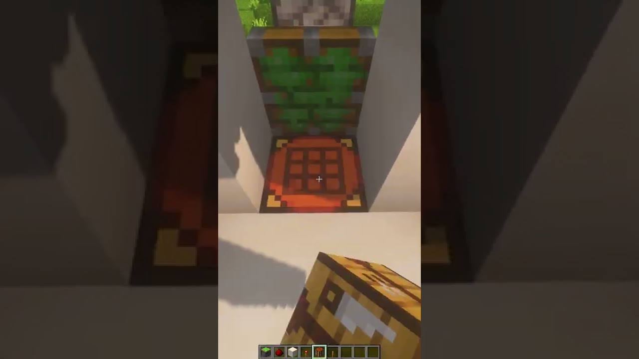 Automatic Workbench in Minecraft Tutorial #shorts