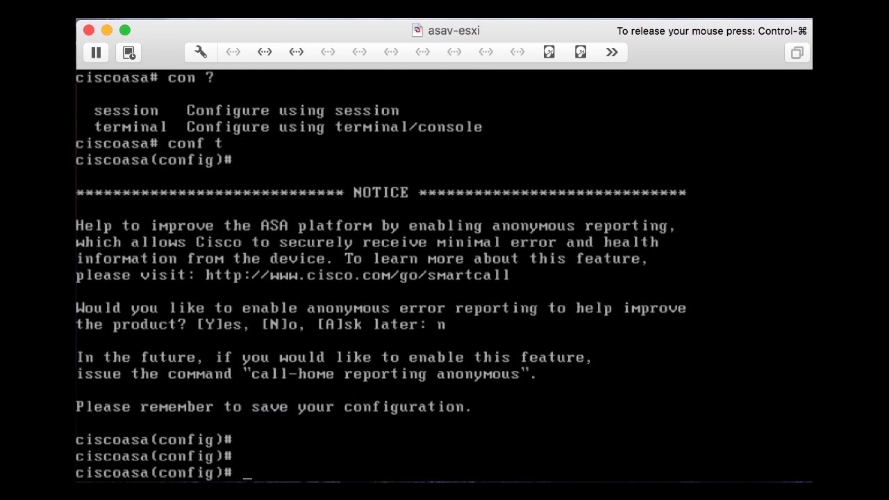 005-CLI Basics Part 2 (ASA)