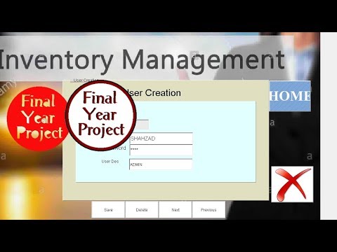 Complete Inventory Stock Management System in Oracle 10g For Business & Final Year Project