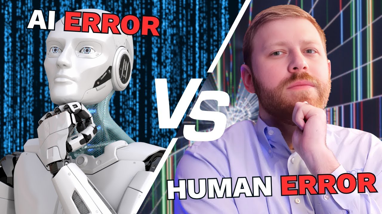 AI Error versus Human Error: Are They the Same?