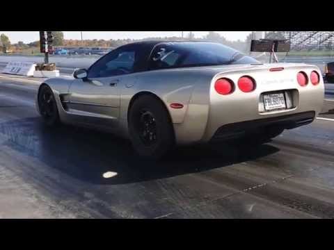 Supercharged corvette 9.17 155 408 ysi built by MGR Performance tuned by Seth at Federal Performance