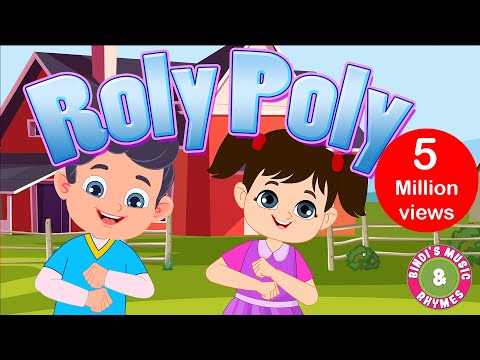 Roly Poly Action Song | Body Movement for Children | Bindi's Music & Rhymes