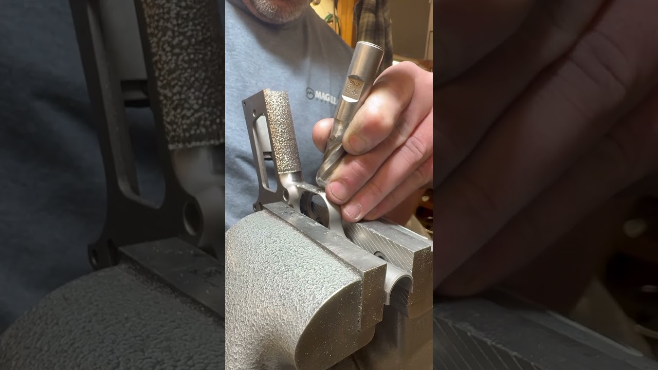 Yeah we can’t get enough hand stippling either. #stippling #craftsmen #custom #masterpiece