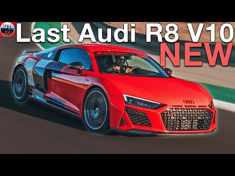 2023 Audi R8 takes last laps at Monterey Car Week (Last V10 Engine)
