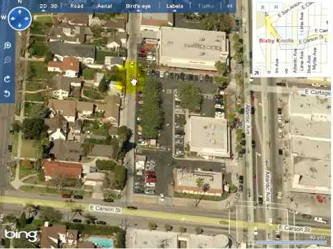 How to Use Bing Maps with the Birdseye View