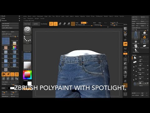 Projection Painting in ZBrush with Spotlight – JAY VERSLUIS