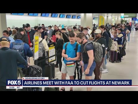 Newark airport delays continue