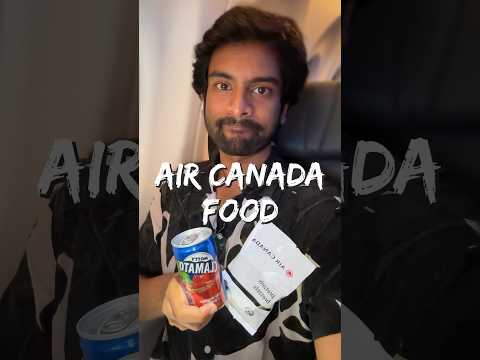 Air Canada’s Minimal Service International Flight! ✈️🥨🥤