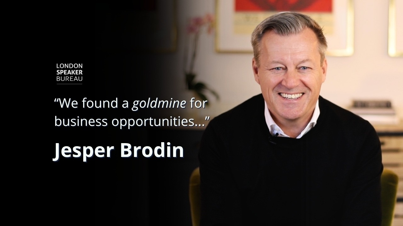 Recent IKEA CEO and Chair of The Earthshot Prize, Jesper Brodin