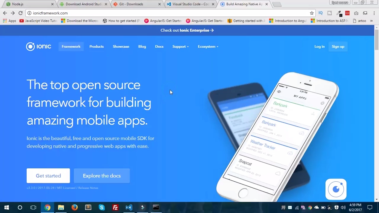 Getting Started with Ionic 2 - Installation & Setup