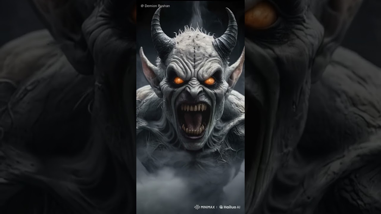 AI-Generated Devil 👹⚡ | When Technology Creates Darkness