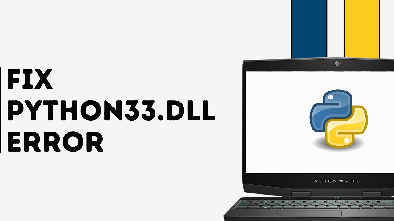 How to Fix Python33.dll Error