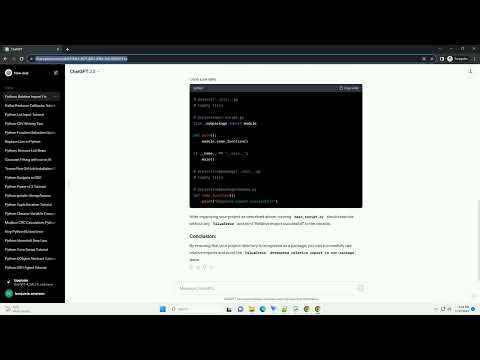 Python ValueError Attempted relative import in non package