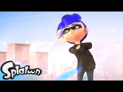 Splatoon animation - The blue squid is faster!