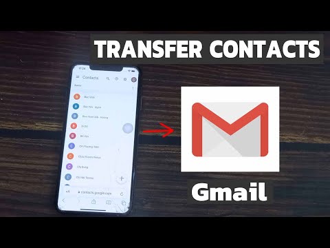 How to Export iPhone Contacts to Gmail | Sync iPhone contacts to Gmail