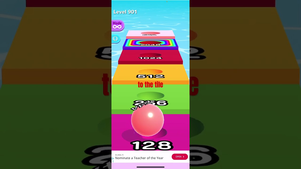 Ball run 2048 64A is super duper faster