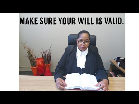 The Law On Testate Succession in South Africa / South African YouTuber