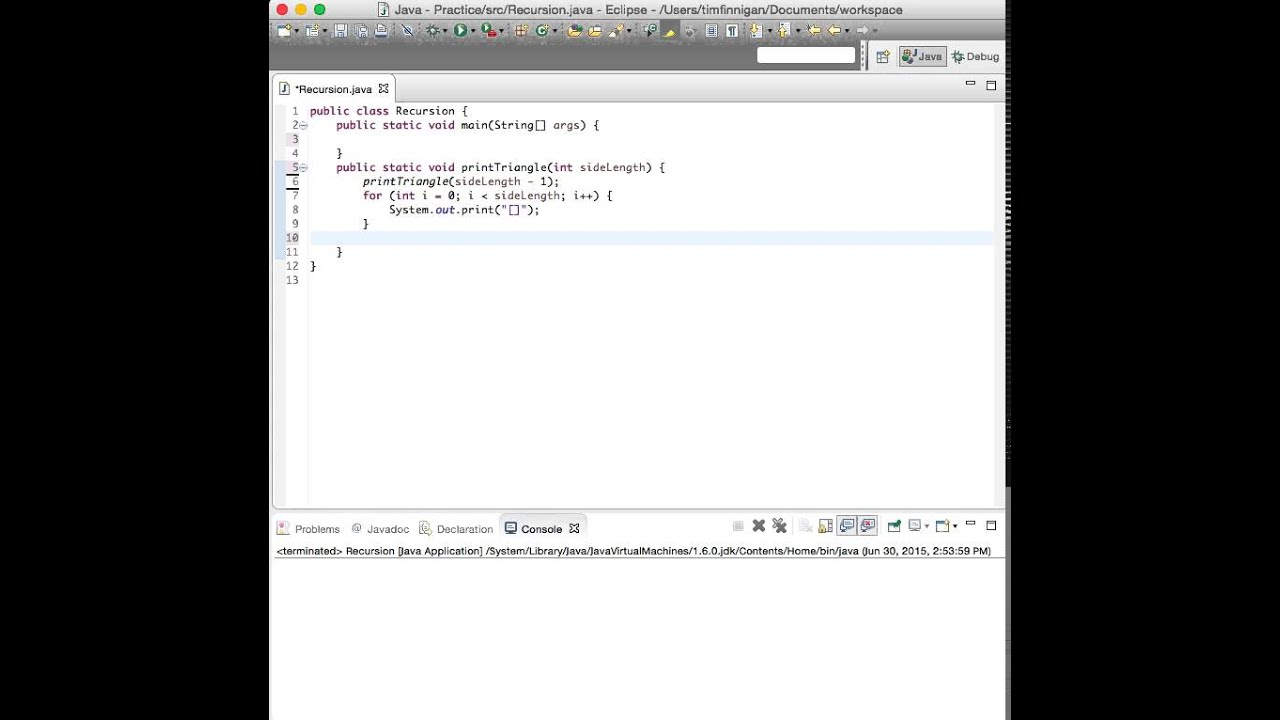 Recursive Method (Java)